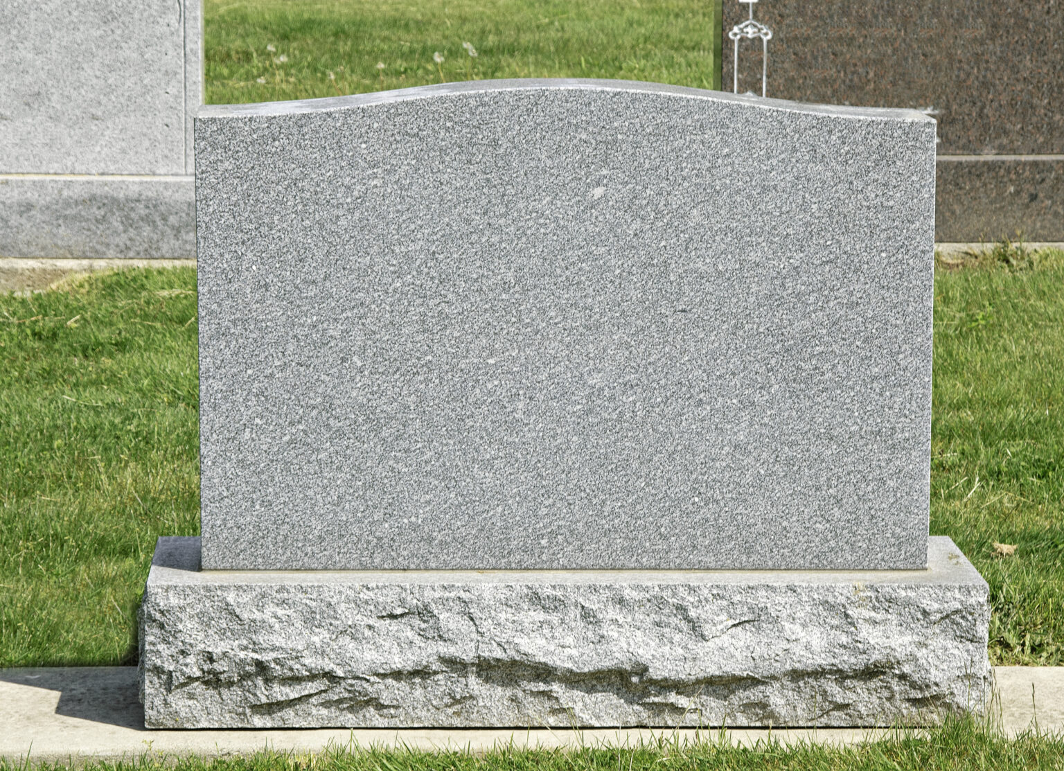 Add a Base to Cemetery Monument | St Charles